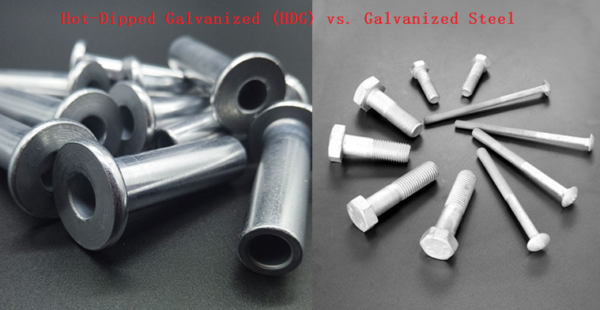 Hot-Dipped Galvanized (HDG) vs. Galvanized Steel